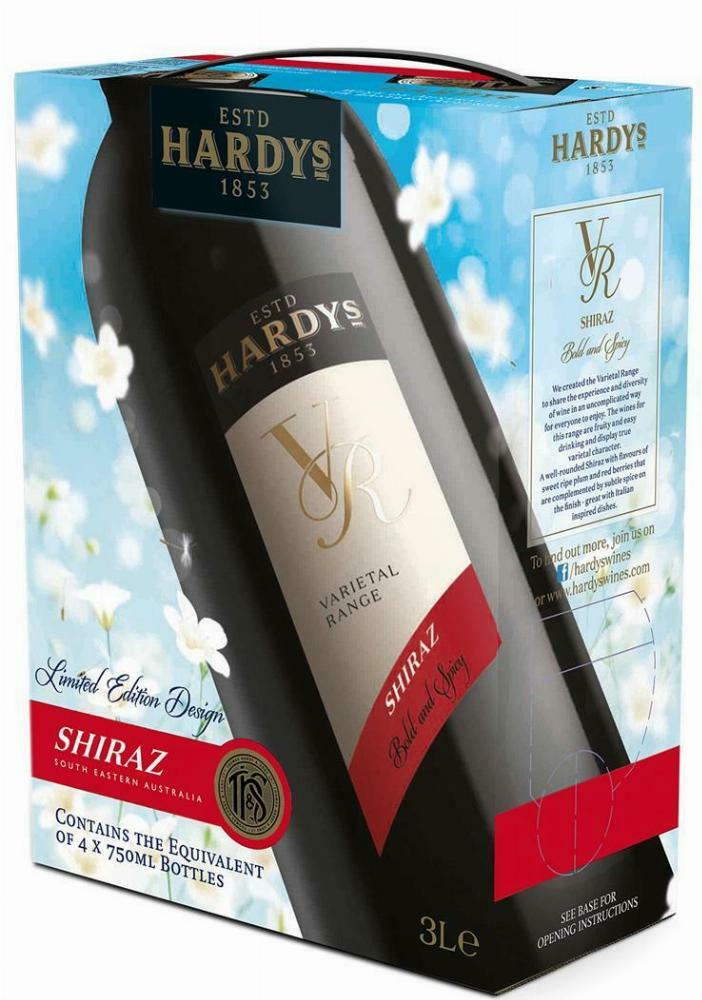 Hardys VR Shiraz hanapakkaus 2014