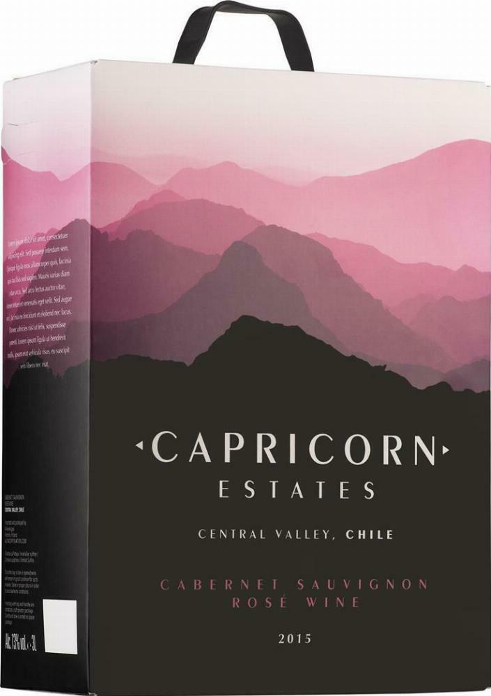 Capricorn Estates Cabernet Sauvignon Rosé hanapakkaus 2015