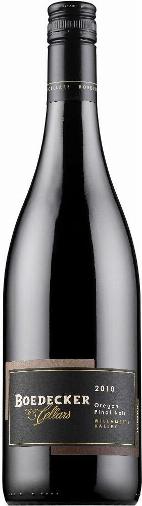 Boedecker Cellars Oregon Pinot Noir 2010