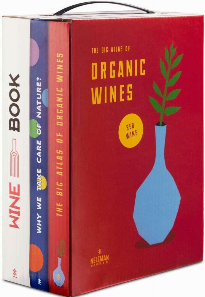 Neleman Wine in Books Organic Red 2020 hanapakkaus