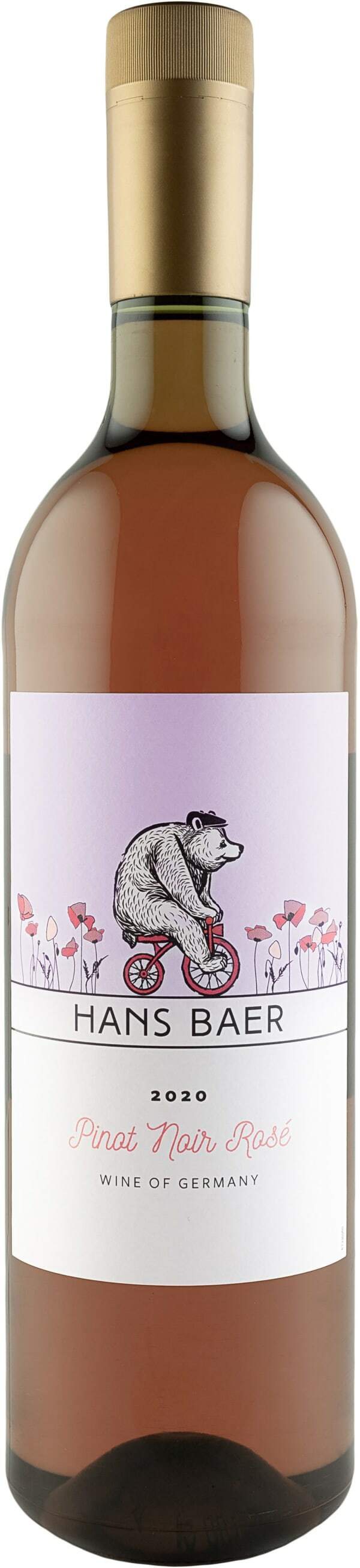 Hans Baer Pinot Noir Rosé 2020 muovipullo
