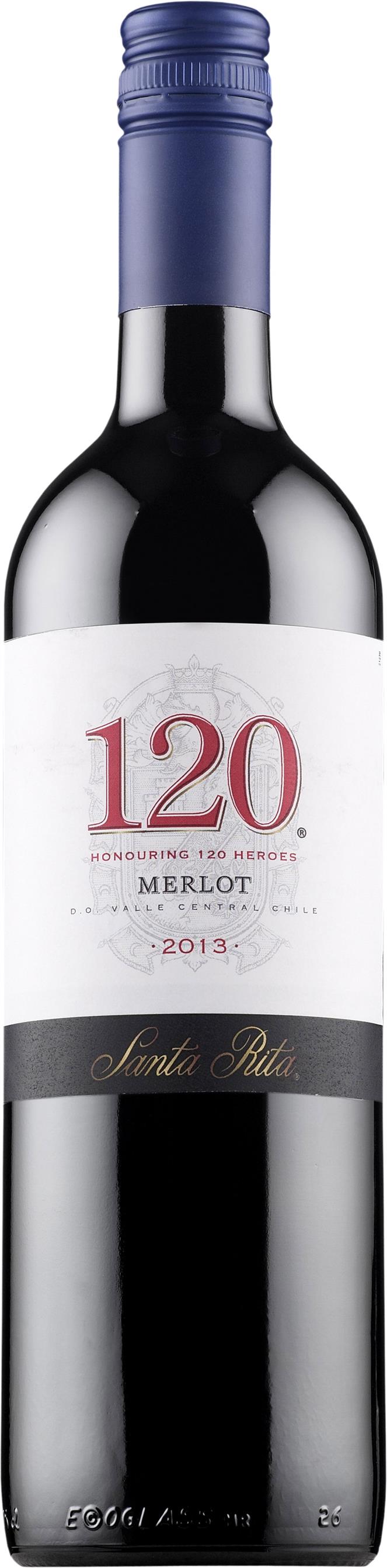 Santa Rita 120 Merlot 2013 – Viinilehti