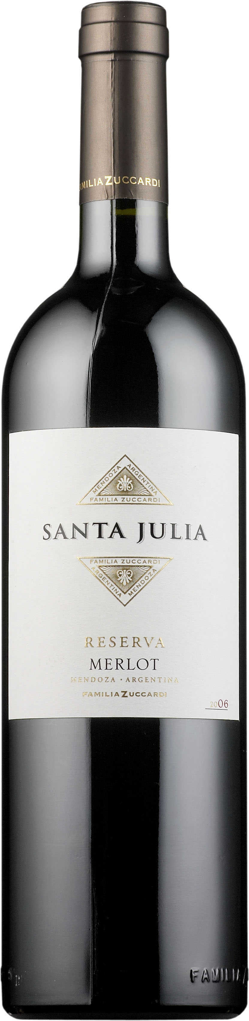 Santa Julia Merlot Reserva – Viini-lehti