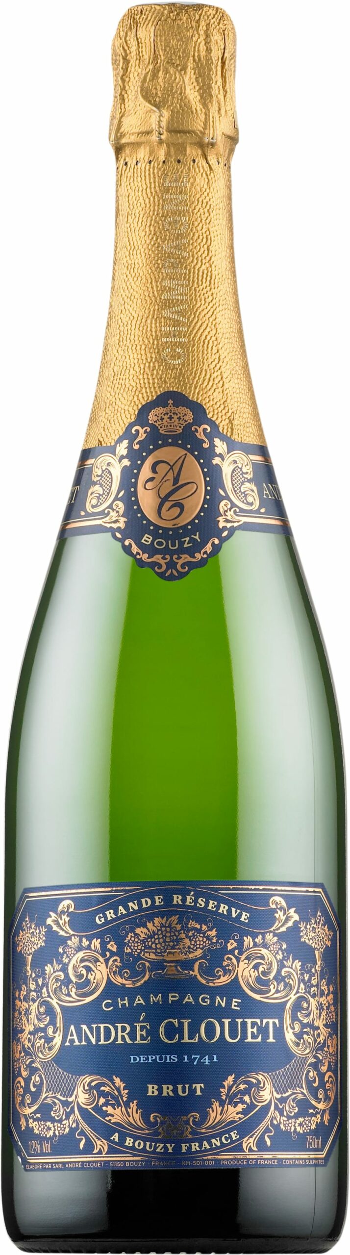 André Clouet Grande Réserve Blanc de Noirs Champagne Brut – Viinilehti