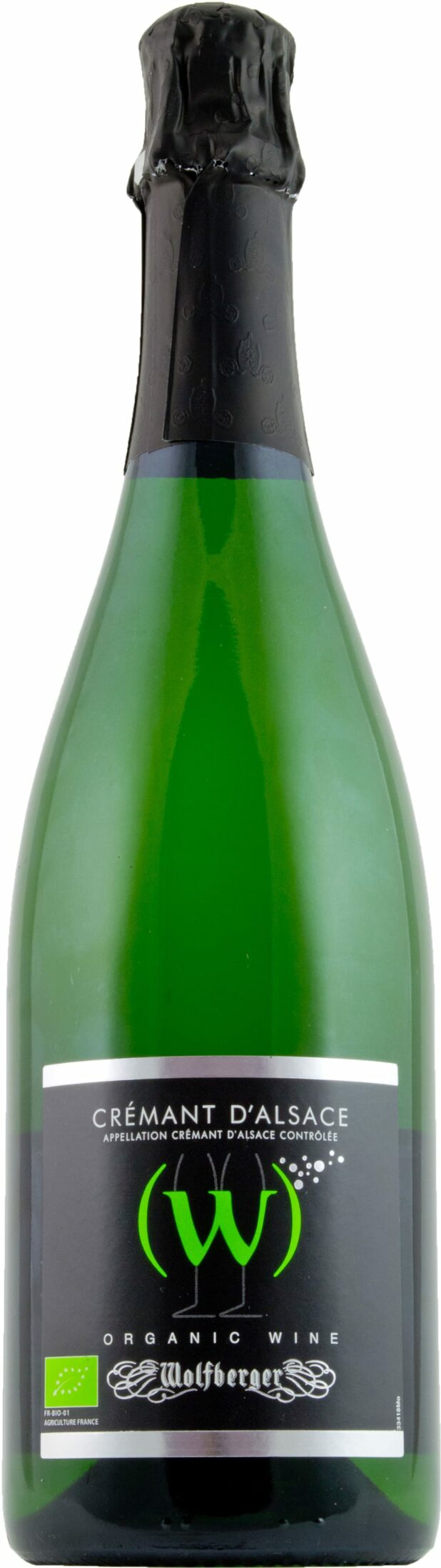 Wolfberger (W) Crémant d’Alsace Organic Brut