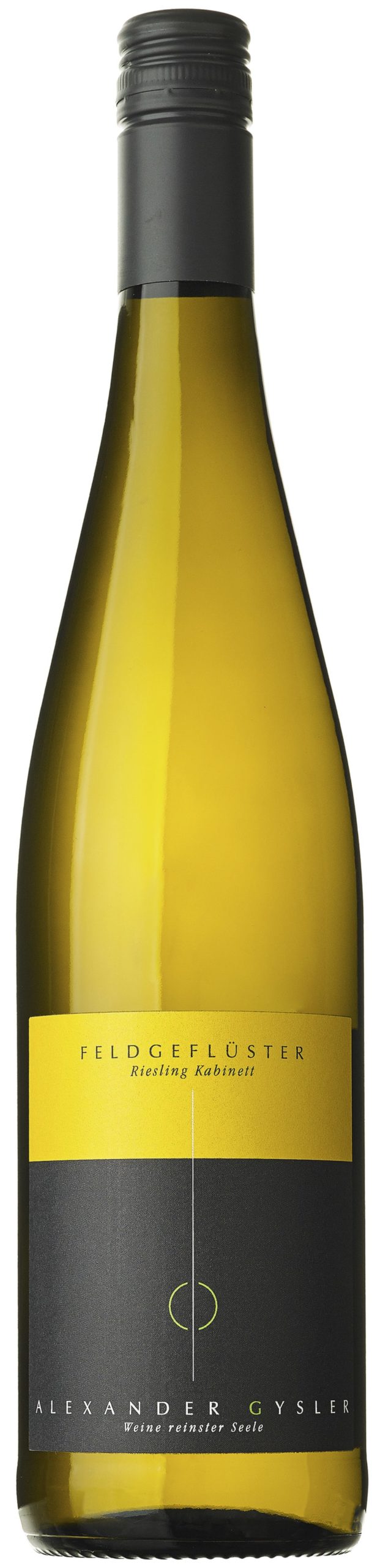 Alexander Gysler Feldgeflüster Riesling Kabinett 2016 – Viinilehti