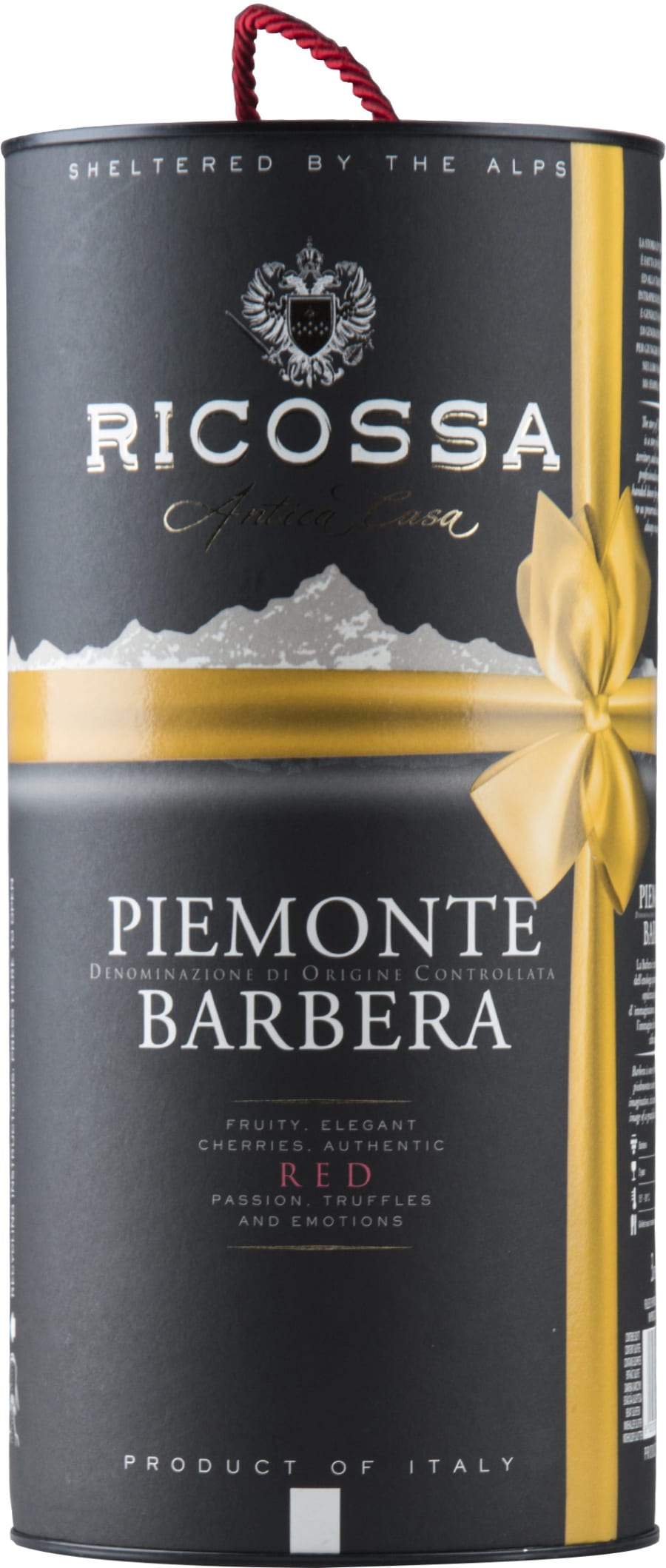 Ricossa Barbera Piemonte hanapakkaus 2016 – Viinilehti